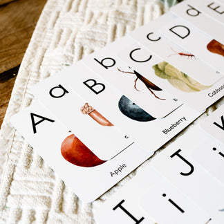 Wonder of Nature Alphabet Print Cards – Treehouse Schoolhouse