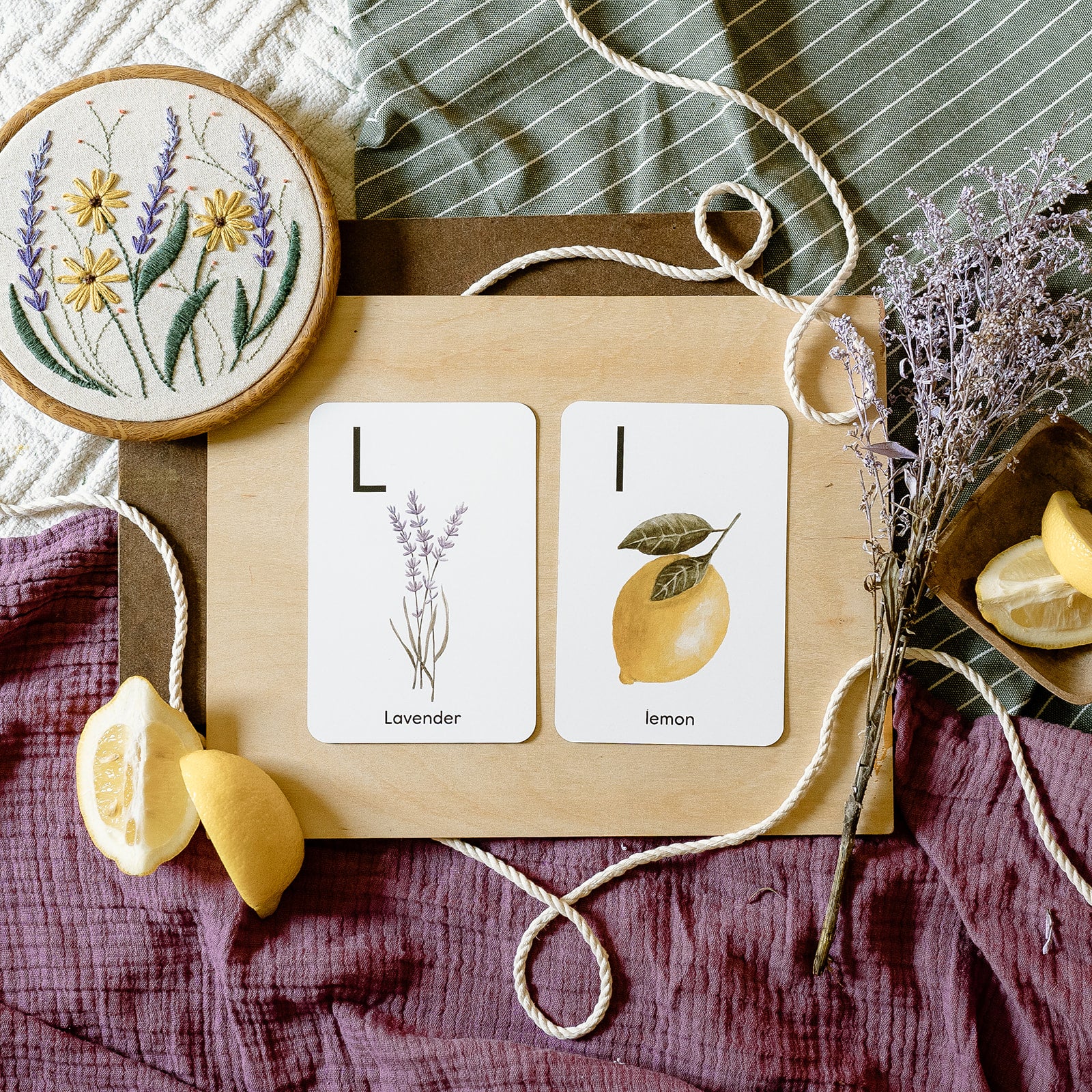 Wonder of Nature Alphabet Print Cards – Treehouse Schoolhouse