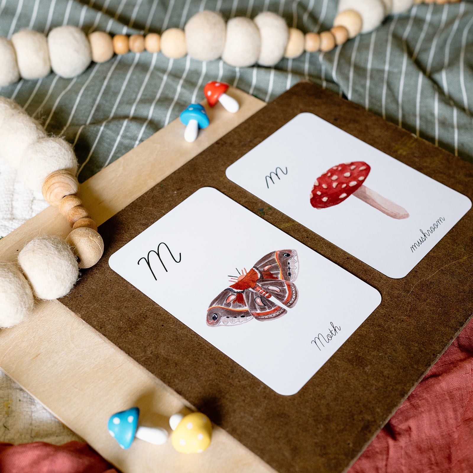 Wonder of Nature Alphabet Cursive Cards – Treehouse Schoolhouse