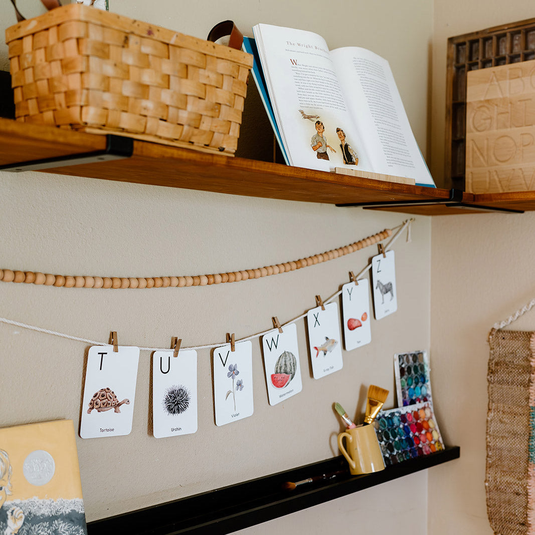 Wonder of Nature Alphabet Print Cards – Treehouse Schoolhouse