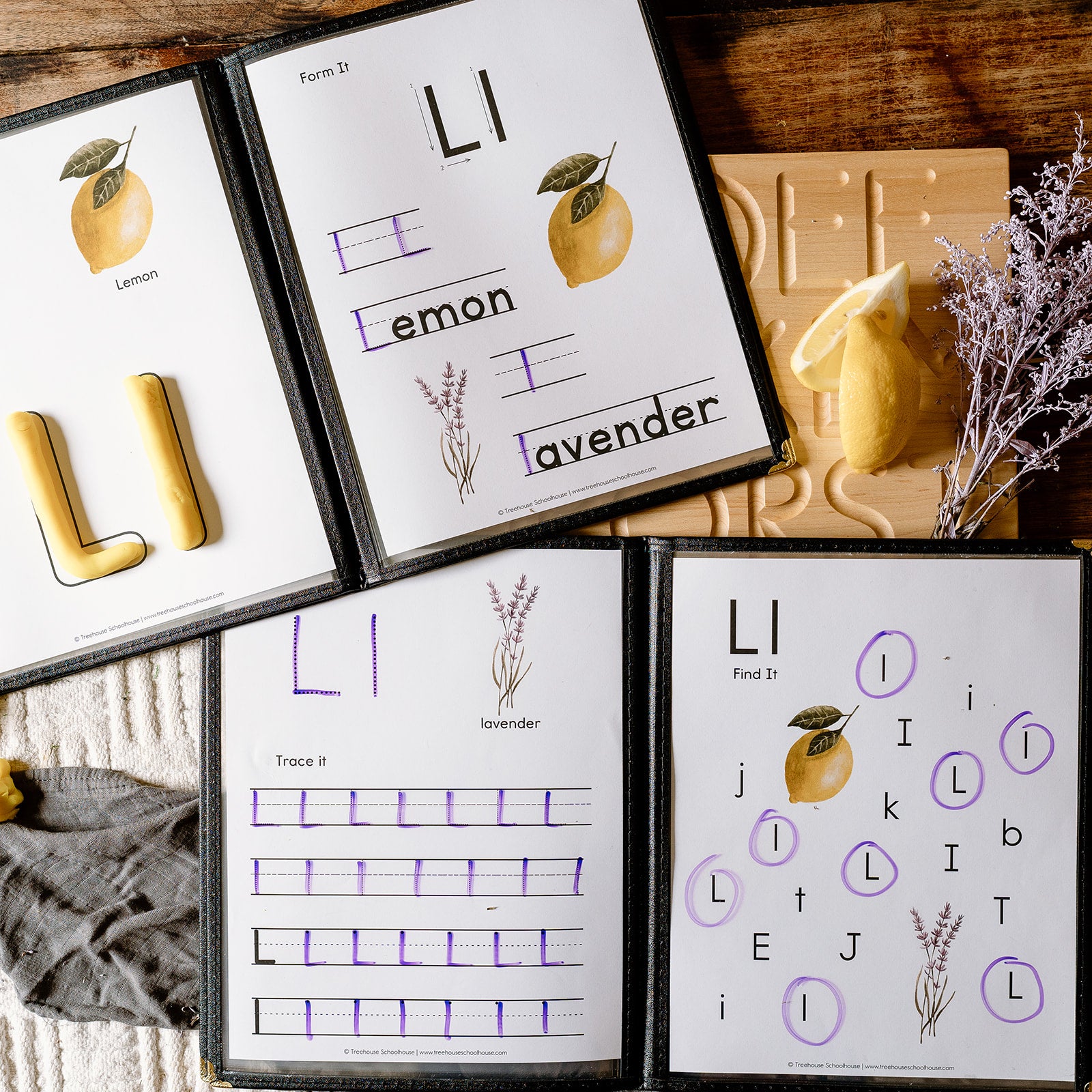 Wonder of Nature Alphabet Sheets – Treehouse Schoolhouse
