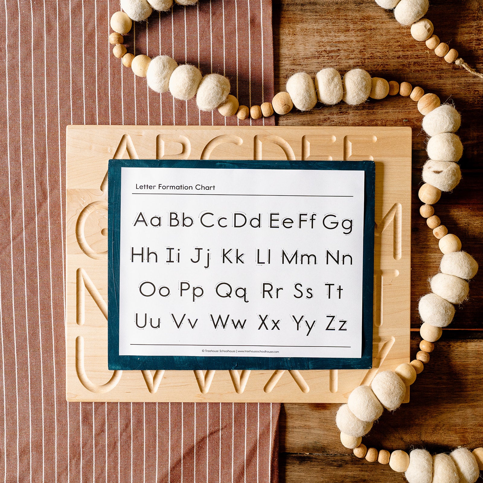 Wonder of Nature Alphabet Sheets – Treehouse Schoolhouse