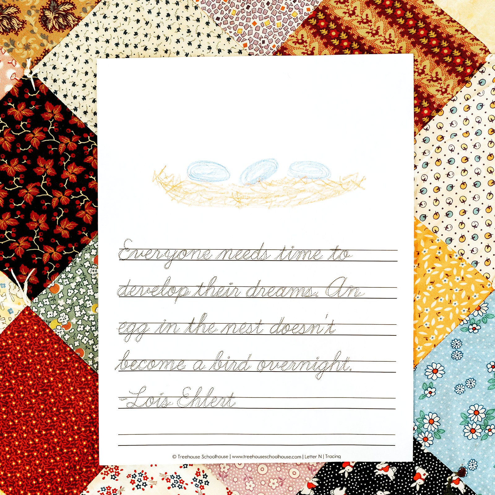 Wonder of Nature Cursive Copywork (Digital Download) – Treehouse ...