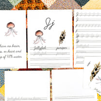 Wonder of Nature Cursive Copywork (Digital Download) – Treehouse ...