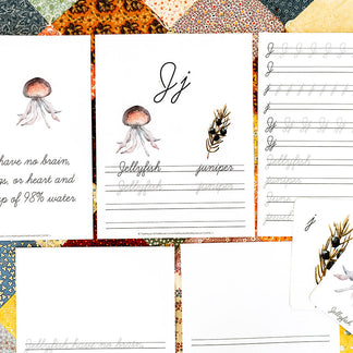 Wonder of Nature Cursive Copywork (Digital Download) – Treehouse ...