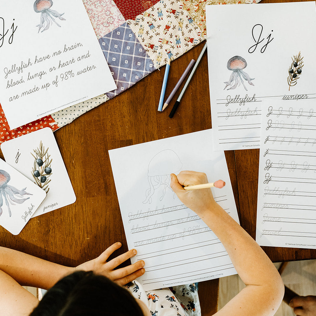 Wonder of Nature Cursive Copywork (Digital Download) – Treehouse ...