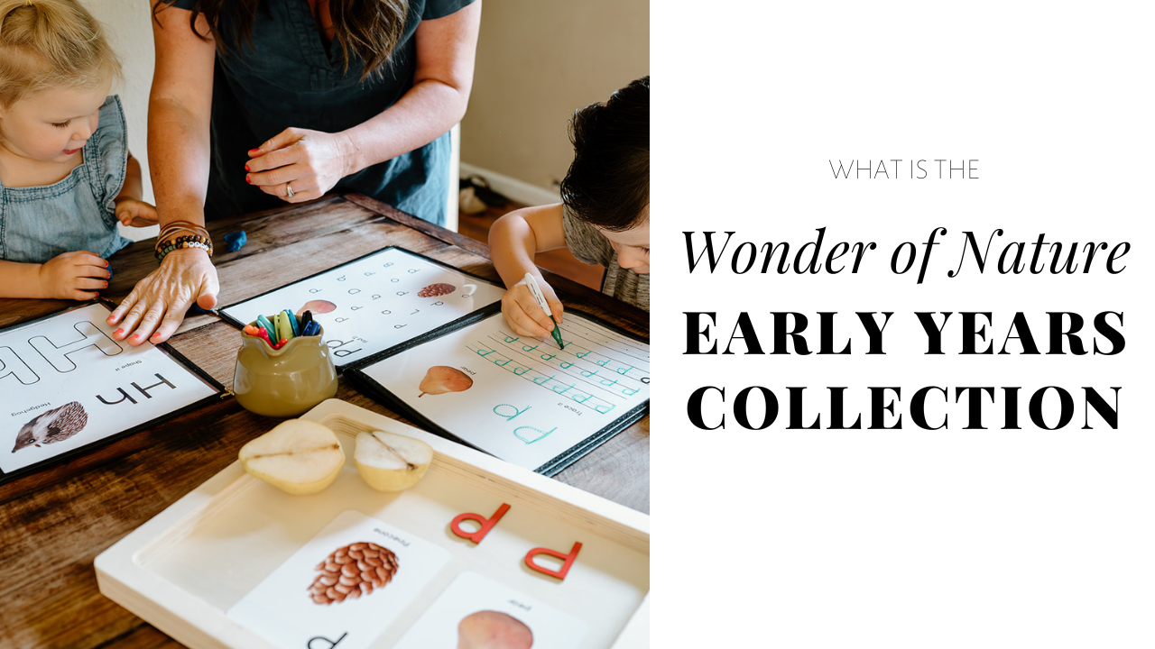 Wonder of Nature Alphabet Cursive Cards – Treehouse Schoolhouse