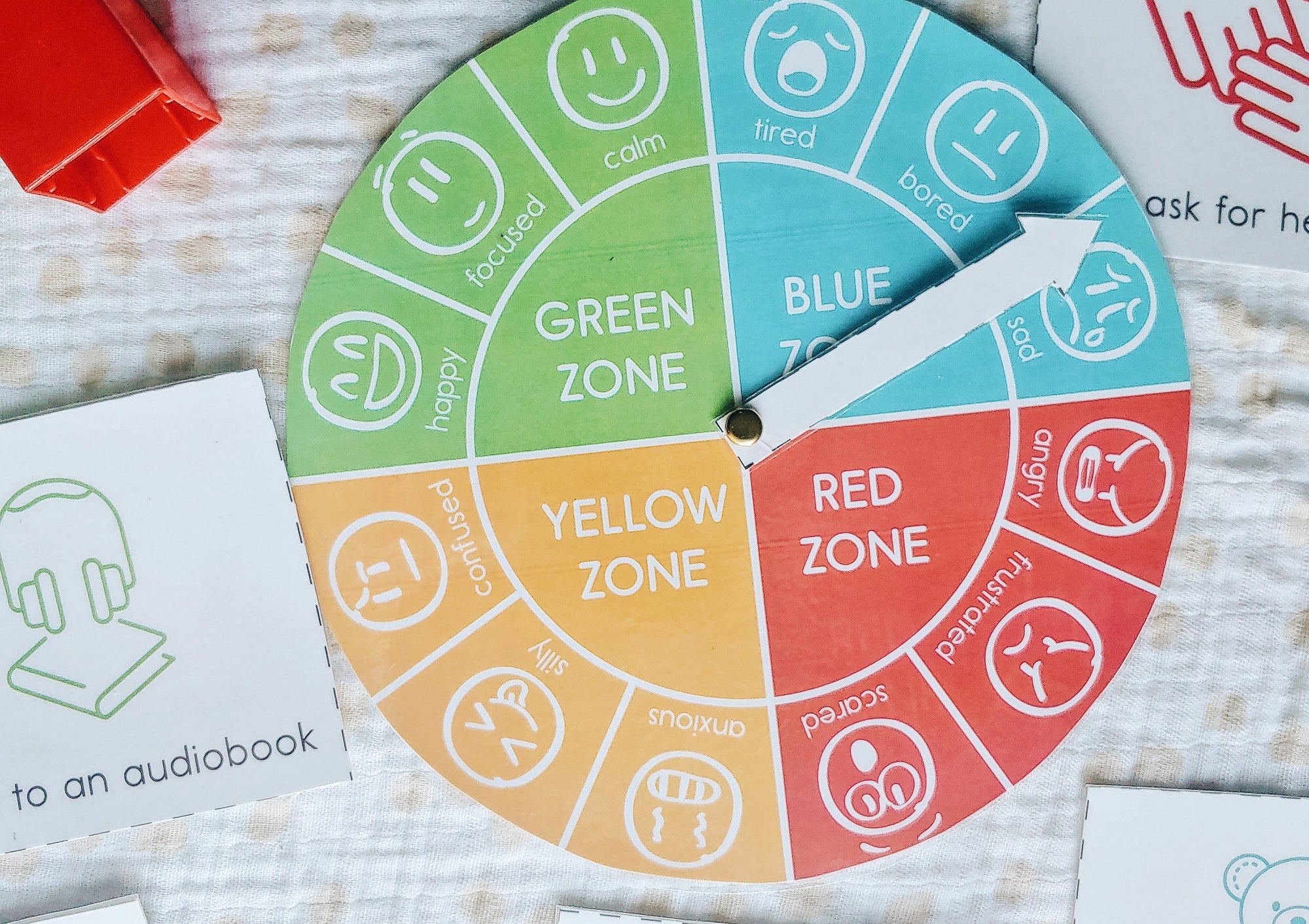 Feelings Wheel & Calm Down Cards Set – Treehouse Schoolhouse